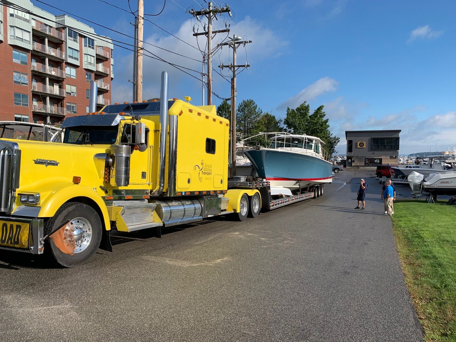 Sabre 45 Ships to Florida - DiMillo's Yacht Sales