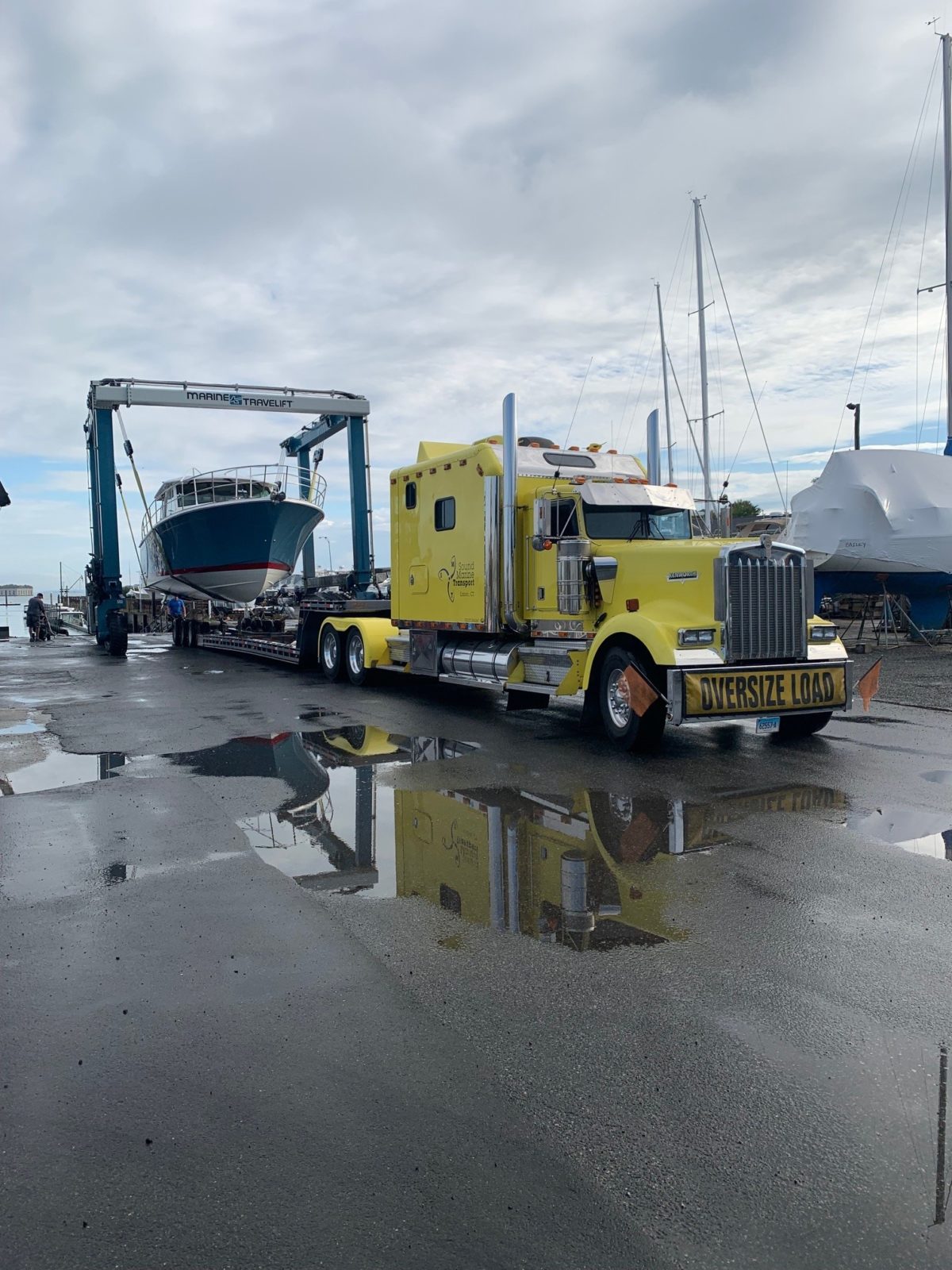 Sabre 45 Ships to Florida - DiMillo's Yacht Sales