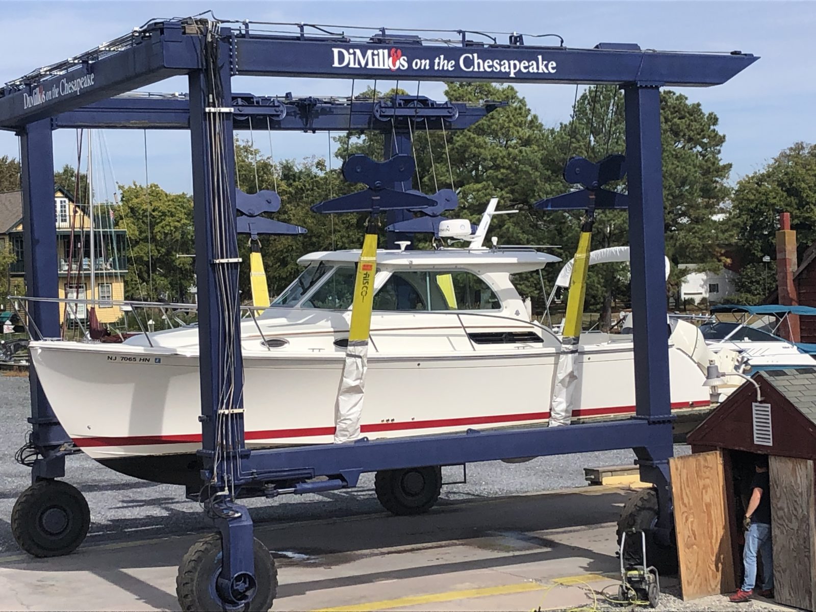 DiMillo's on the Chesapeake East Travelift is Picture Perfect ...