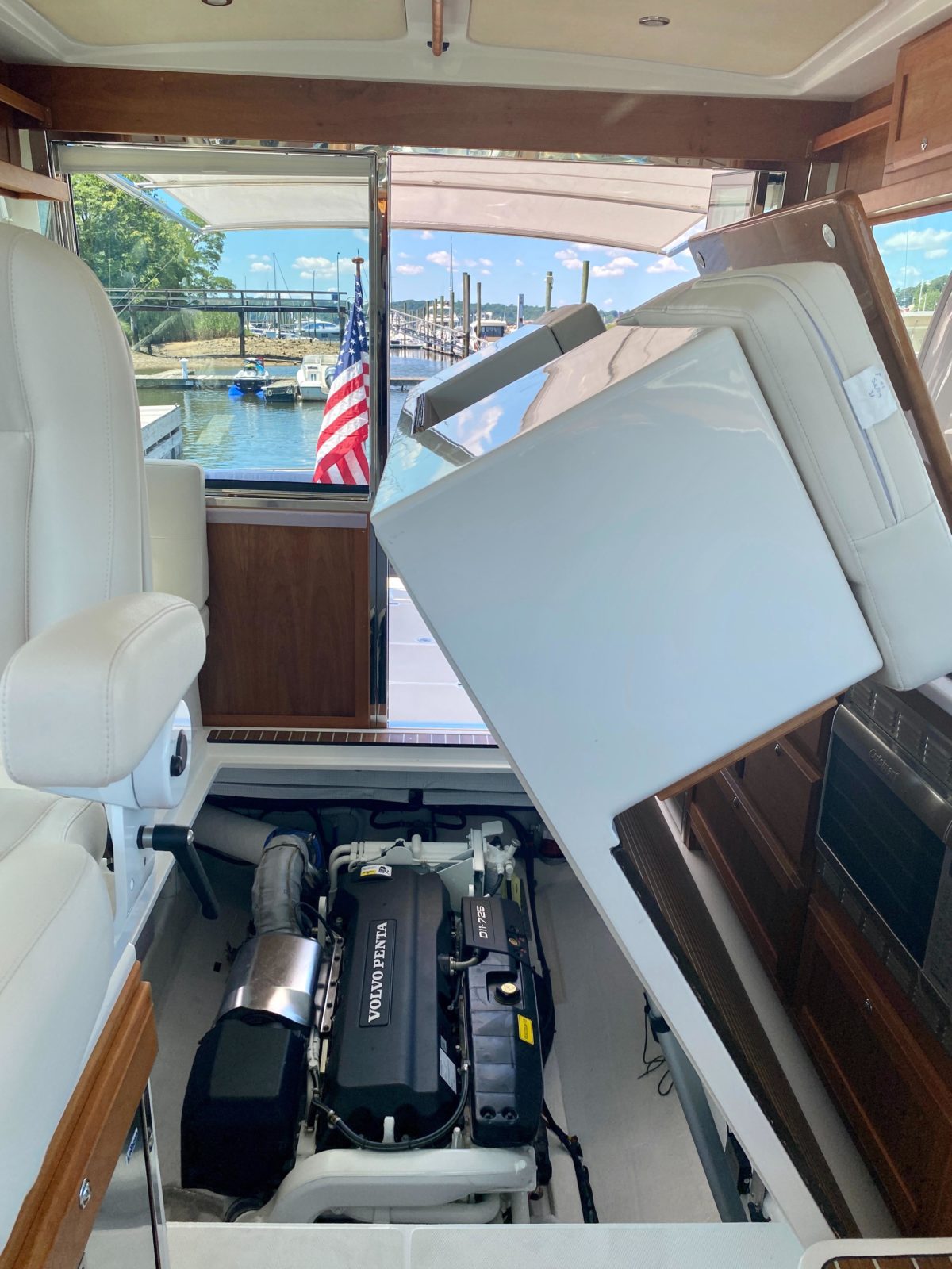 Back Cove Engine Rooms - DiMillo's Yacht Sales
