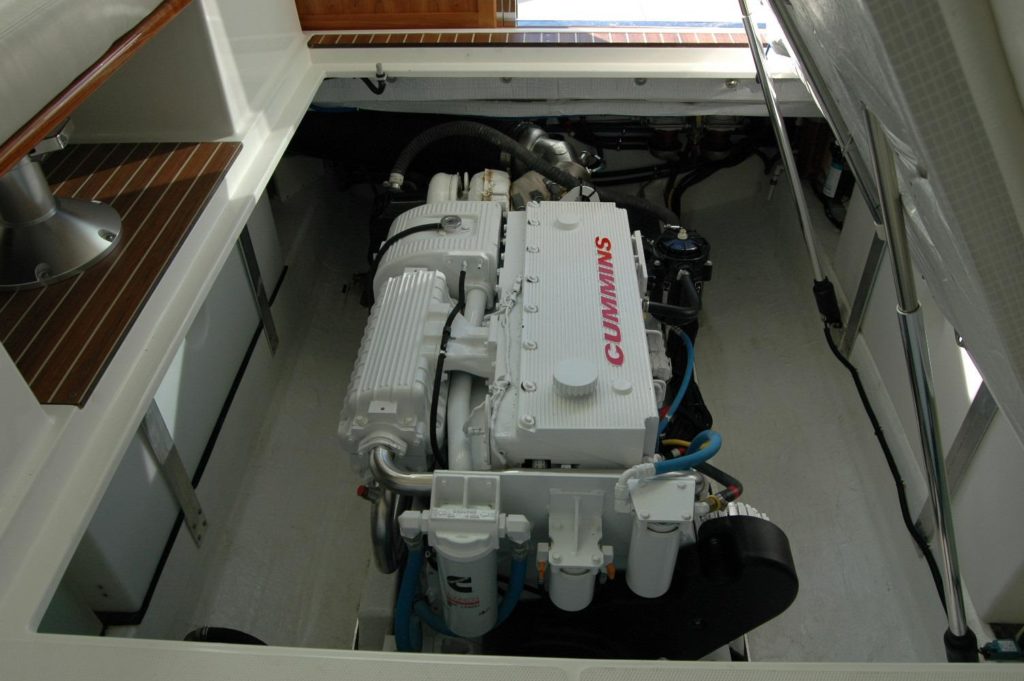 Back Cove Engine Rooms - DiMillo's Yacht Sales
