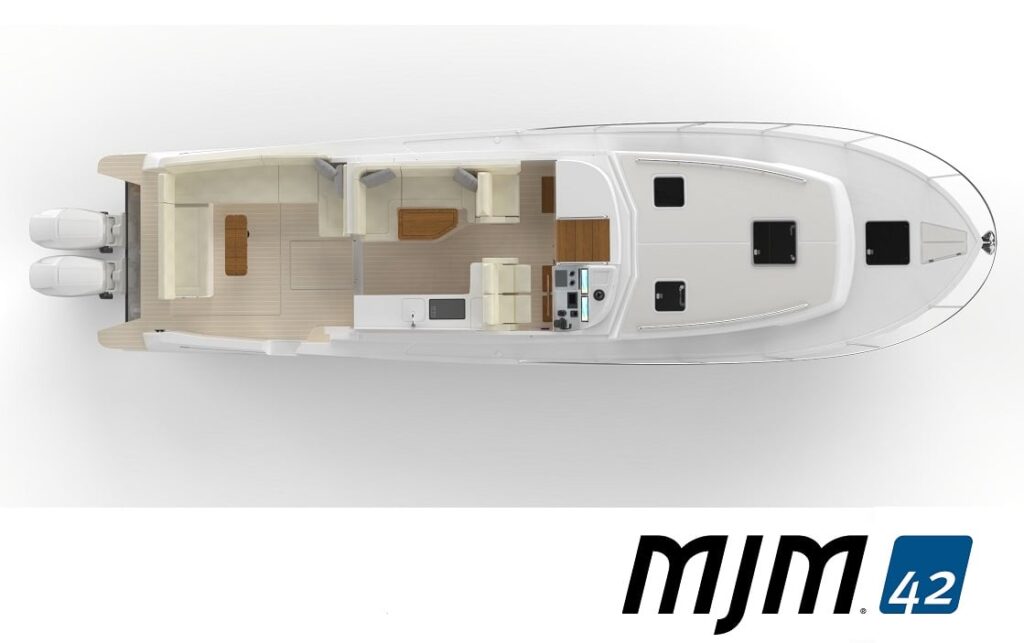 MJM 42: Designed by Boaters for Boaters - DiMillo's Yacht Sales