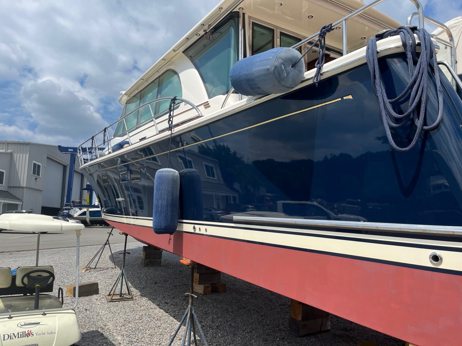 Sabre 58 Salon Express Delivery Day in Glen Cove - DiMillo's Yacht Sales