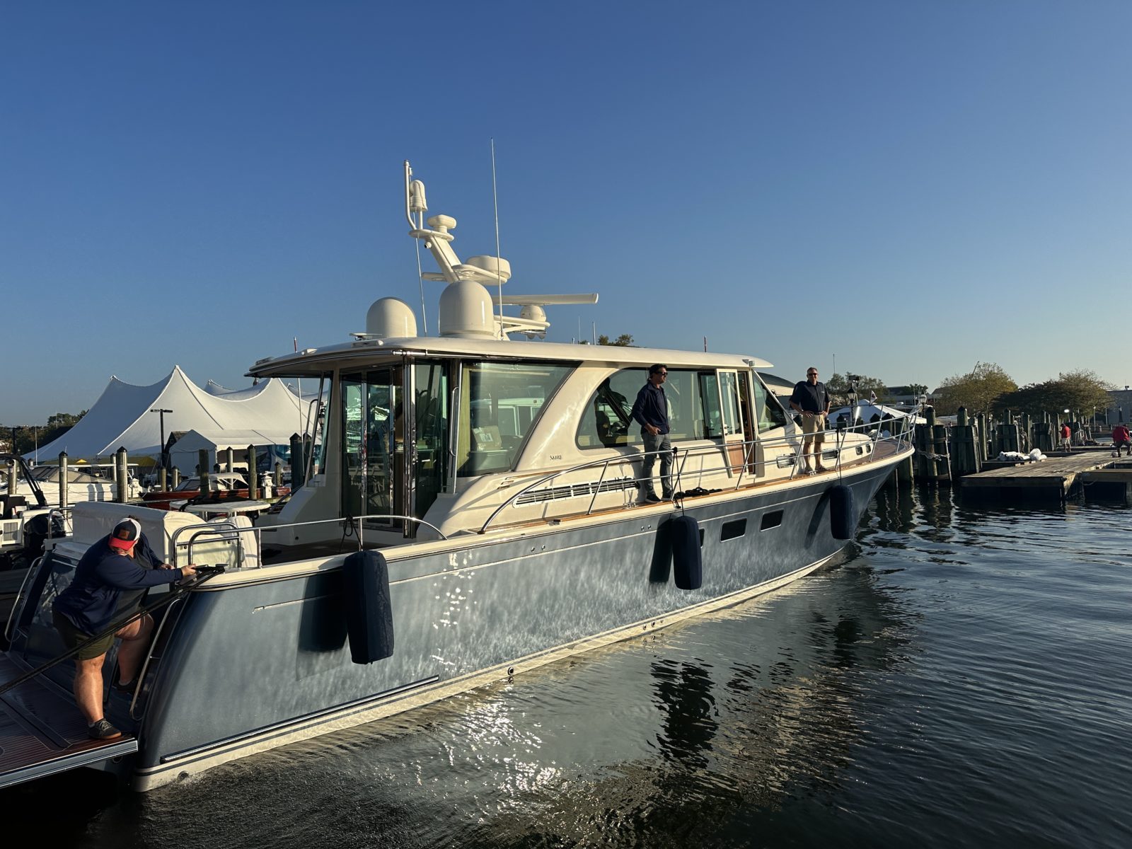 Featured Listing 2021 Sabre 58 Salon Express - DiMillo's Yacht Sales