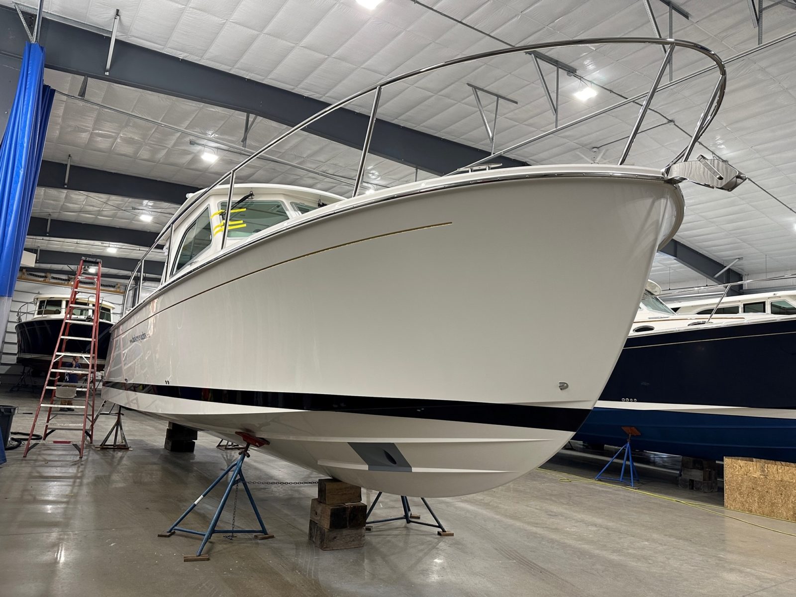 Back Cove 34O Arrival from Factory - DiMillo's Yacht Sales