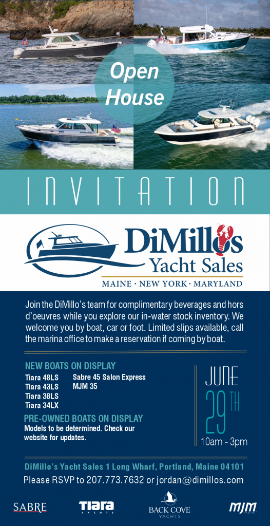 Portland Open House - DiMillo's Yacht Sales